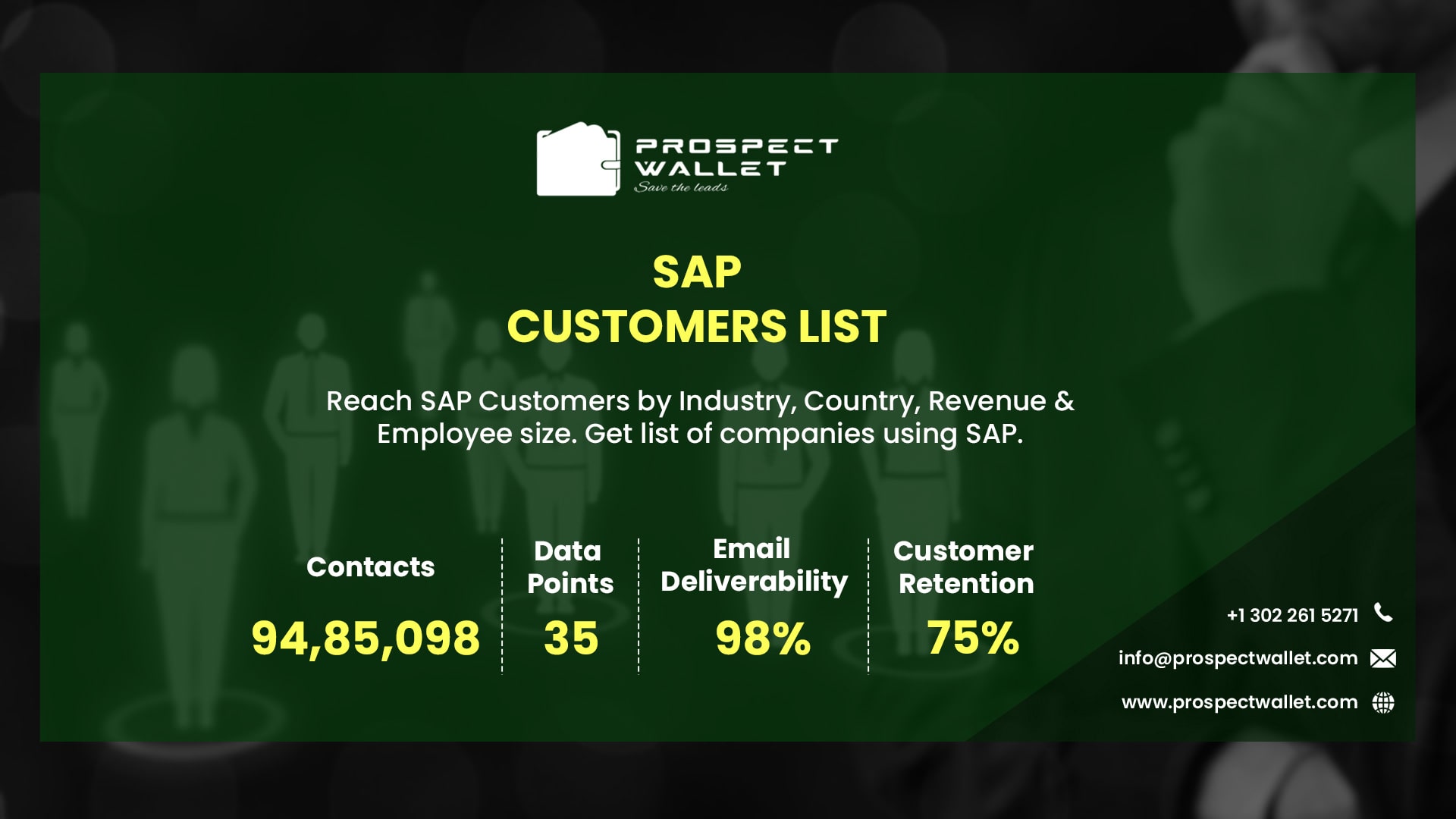 SAP Users Mailing List - Sap Users Email List - Sap Customers